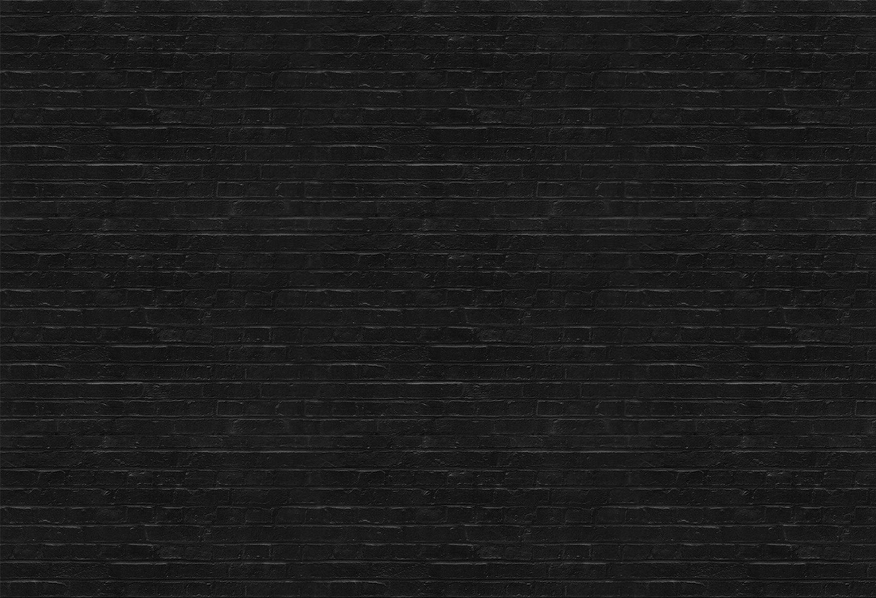 Black Brick Wall Texture