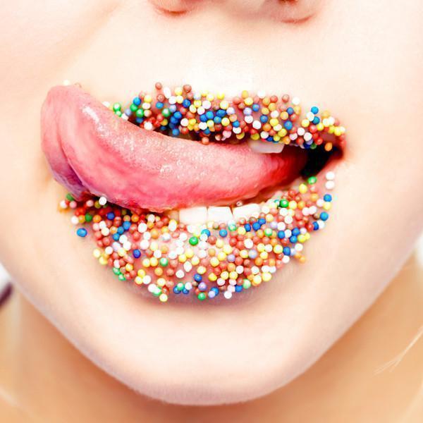 Lips With Sprinkles