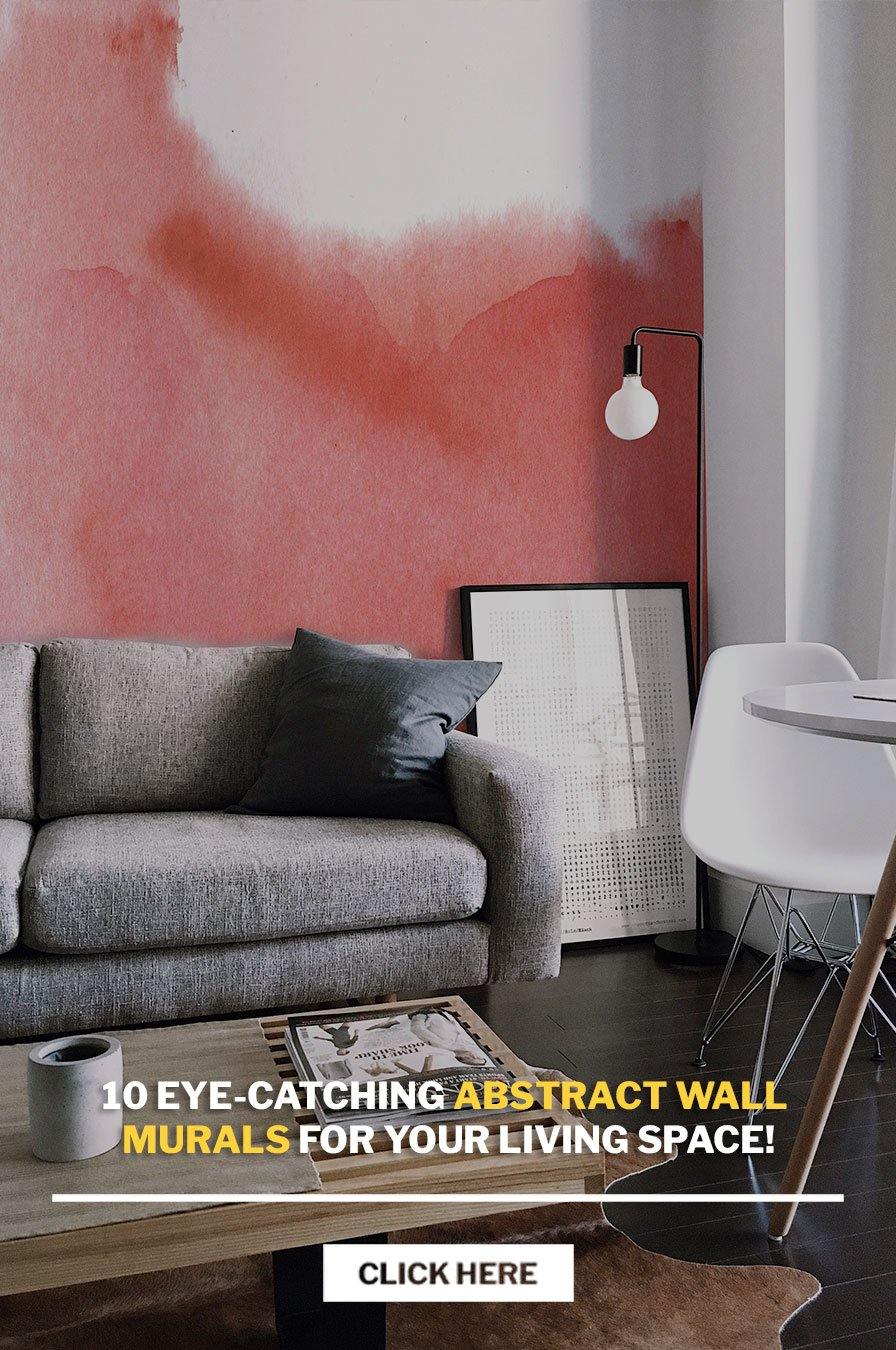 10 Eye-Catching Abstract Wall Murals For Your Living Space! – Eazywallz