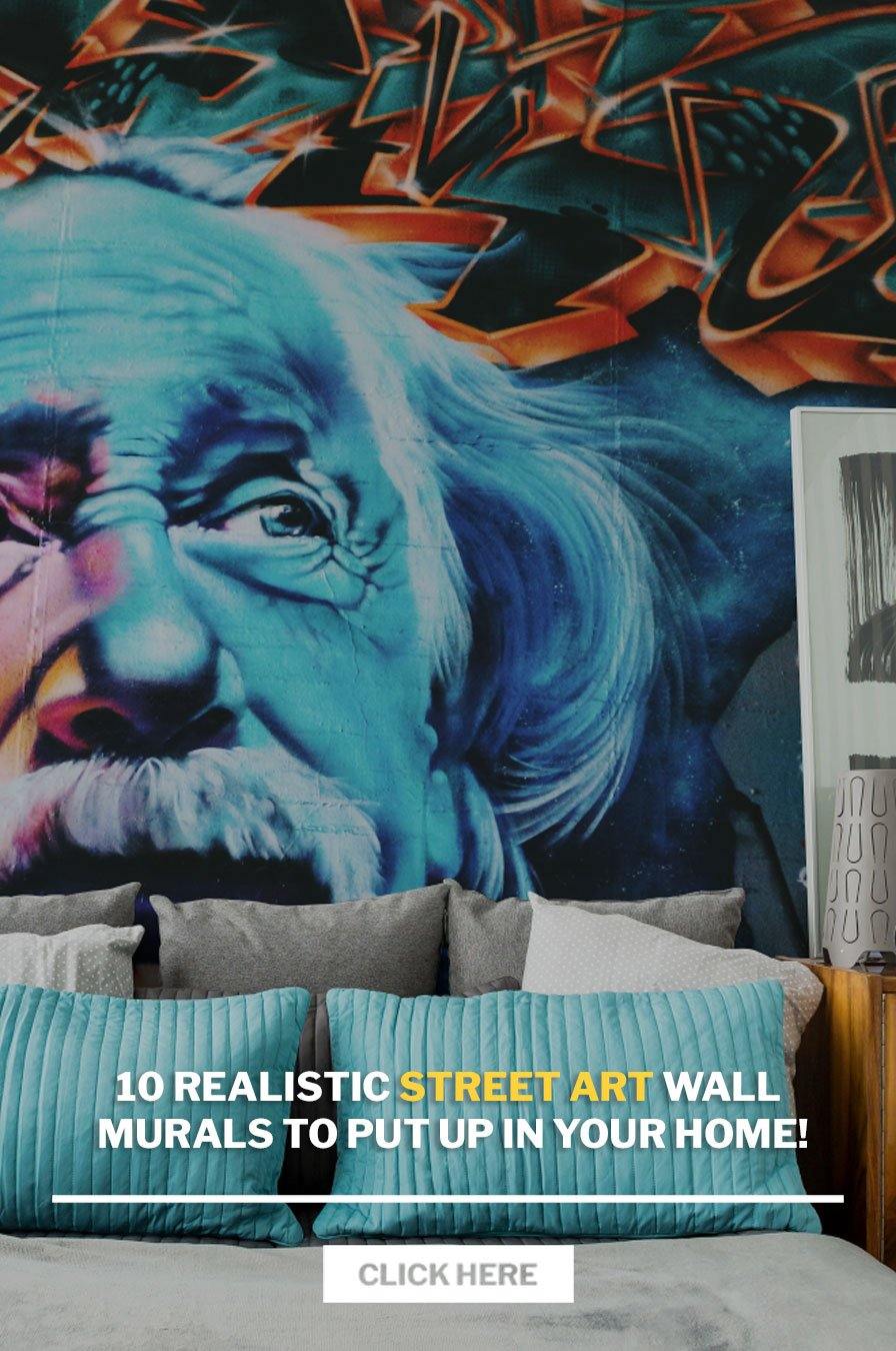 10 Realistic Street Art Wall Murals to put up in your home! – Eazywallz