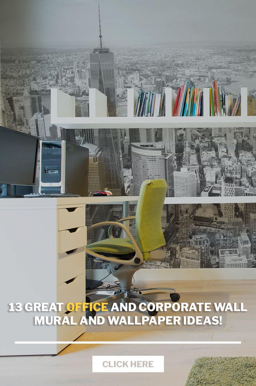 13 great office and corporate wall mural and wallpaper ideas! – Eazywallz
