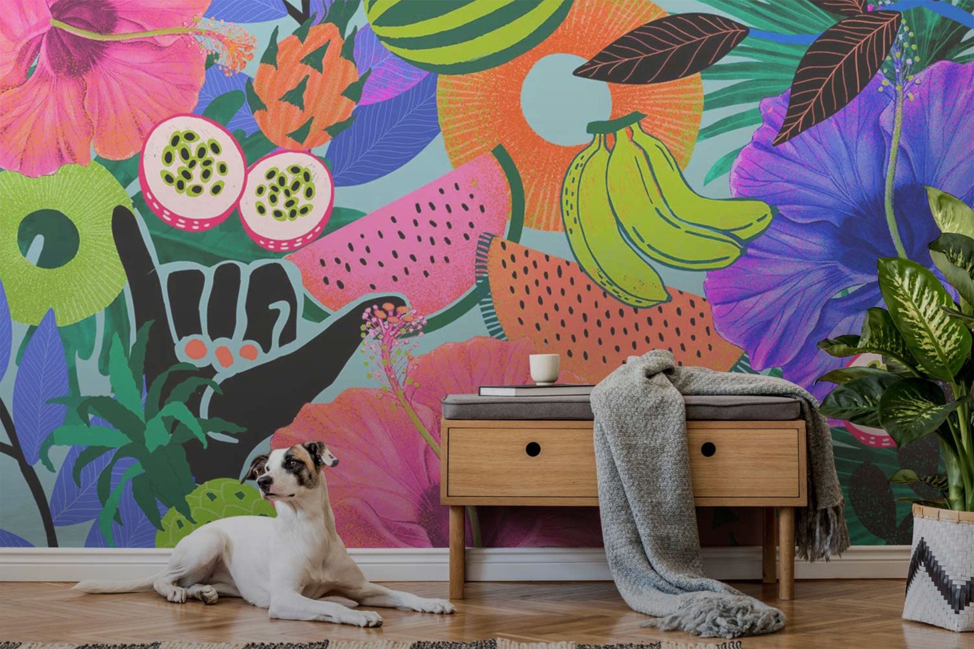Multicolor Walls - Vibrant Wall Murals & Pattern Wallpaper - Eazywallz ...