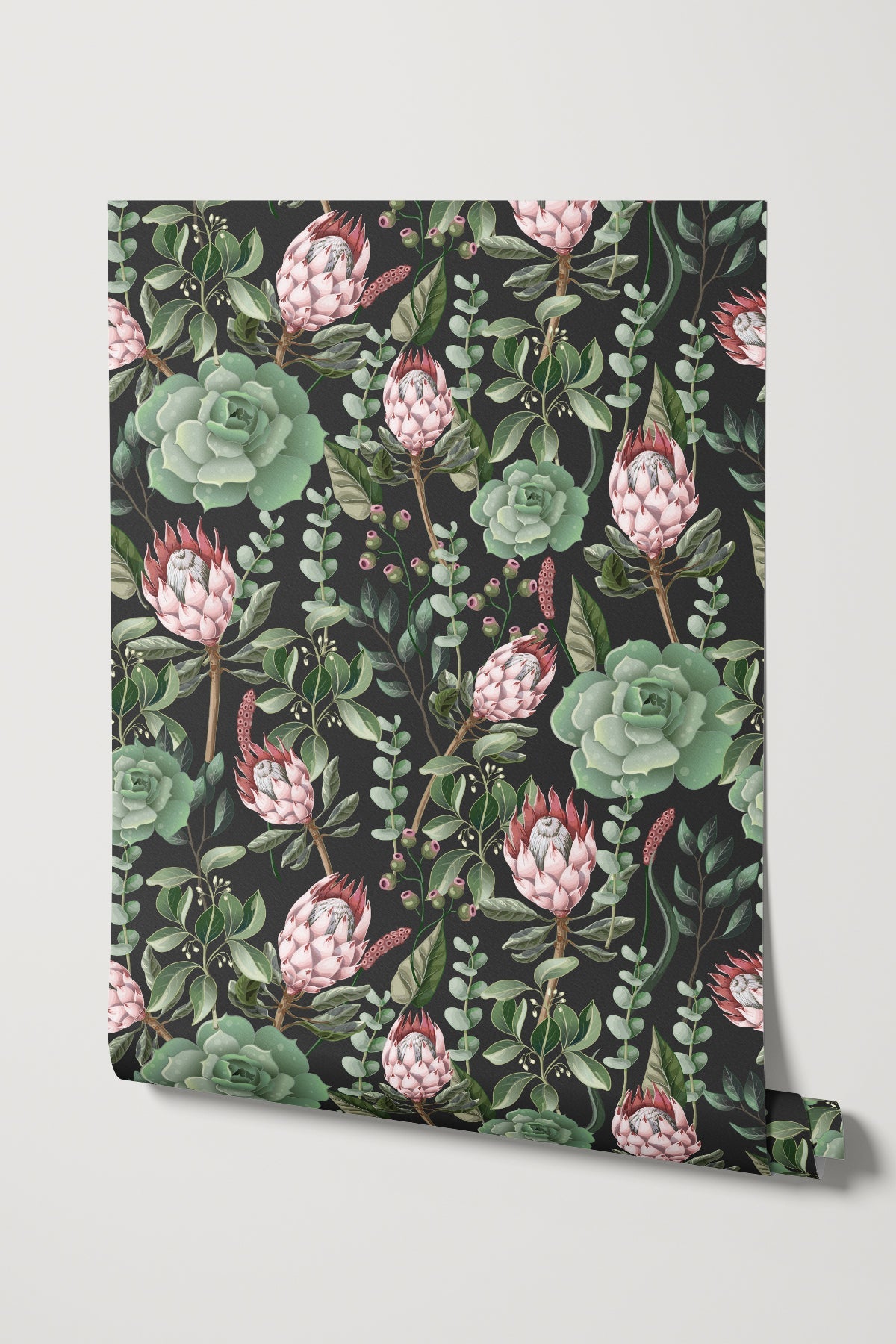 Evelyn Wallpaper - Modern Floral Wallpaper for home - Eazywallz
