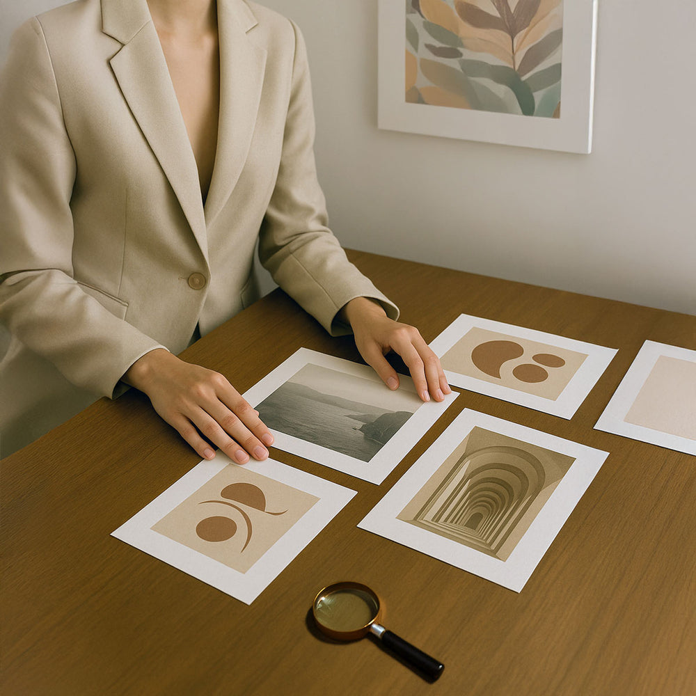 Astra Veil / Marble Wall Mural – Modern Abstract Wallpaper | Eazywallz