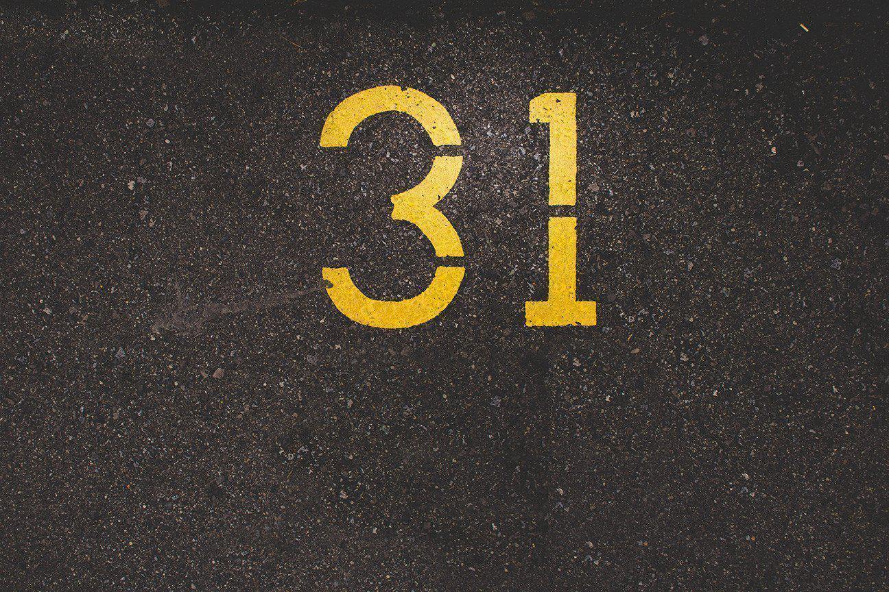 31 Street Wall Mural | Eazywallz