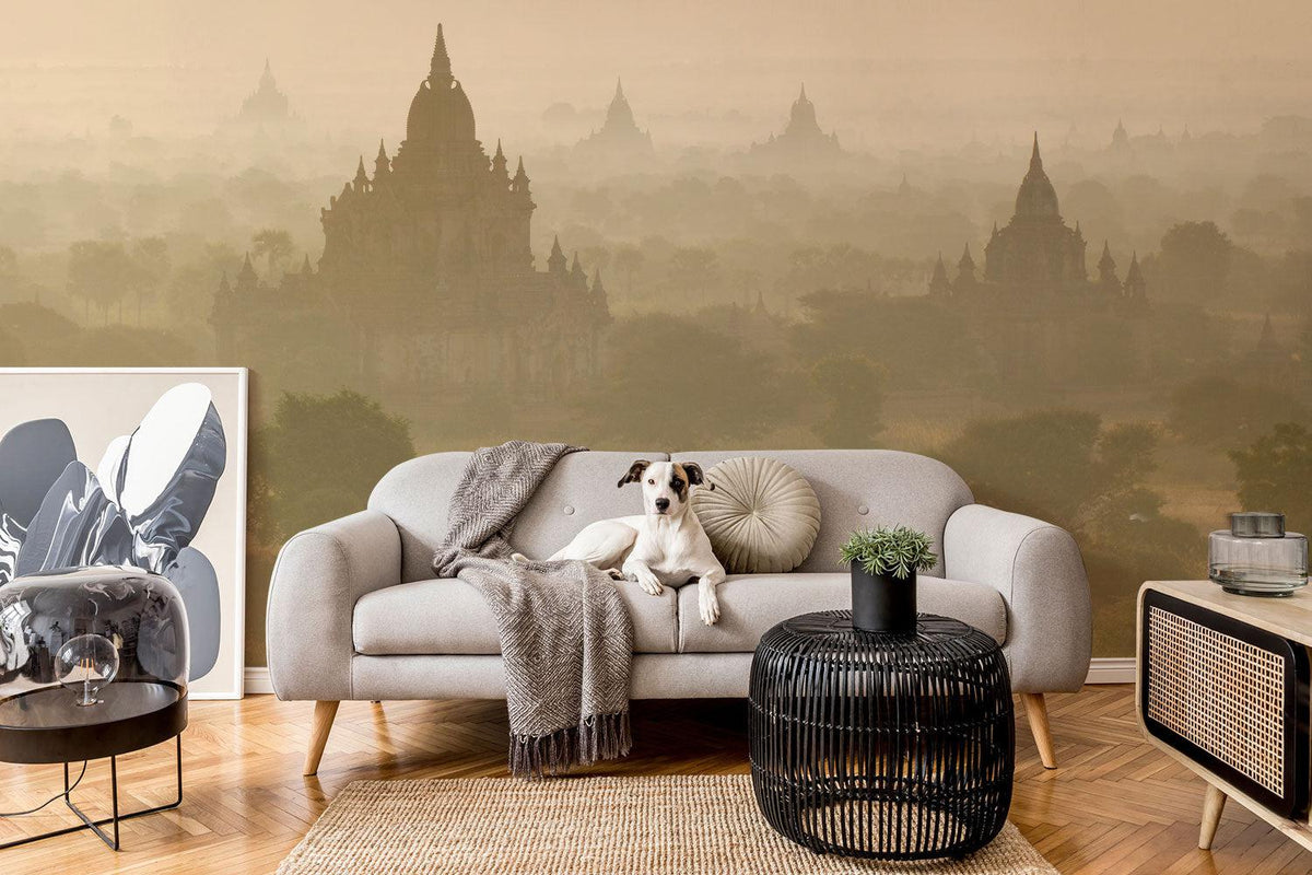 Ancient Temple in Bagan, Myanmar Wall Mural | Eazywallz
