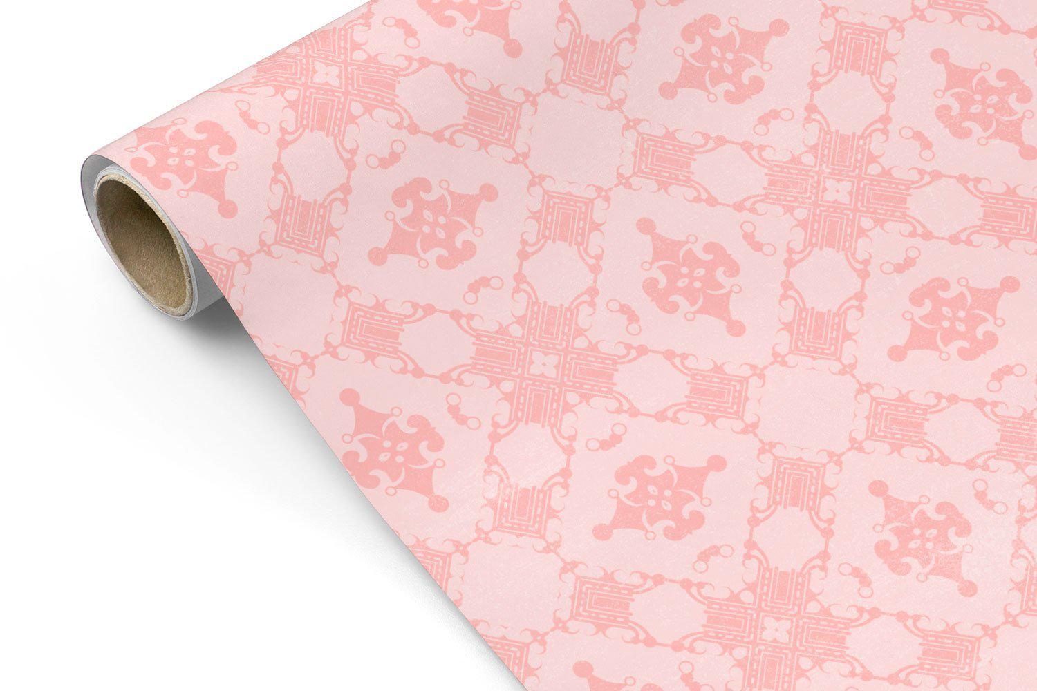 Anna's Vintage Peach Boudoir Wallpaper #423 - Wallpaper - Eazywallz