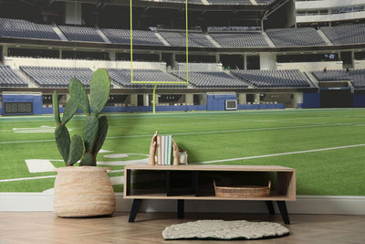 Football Goal Line Wall Mural | Football Murals | Eazywallz