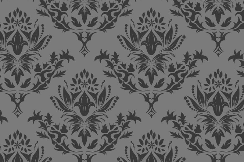 Grey Damask Background
