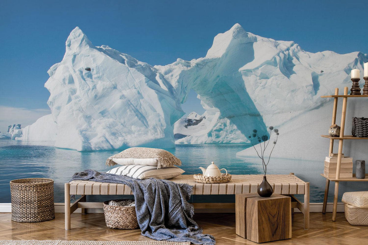 Iceberg in Antarctica Wall Mural | Winter Wall Murals | Eazywallz