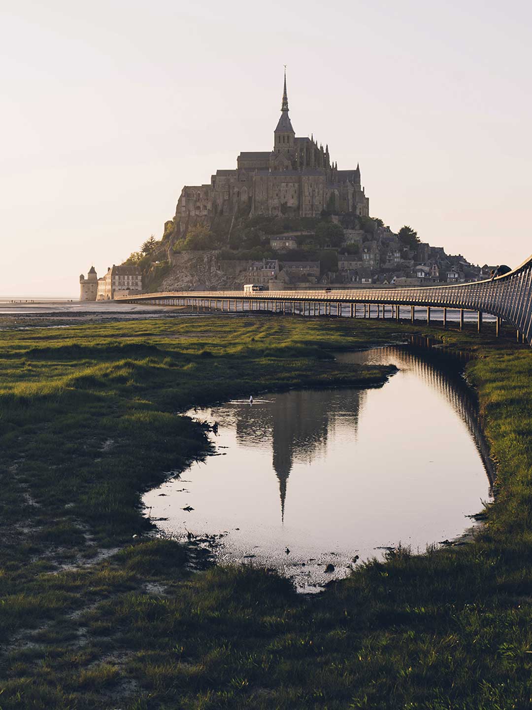 Normandy Castle Wall Mural - Landscape Wall murals - Eazywallz
