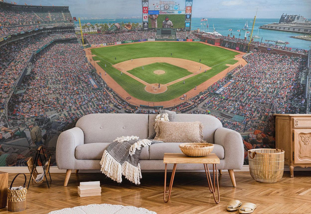 Baseball Stadium Wallpaper Murals