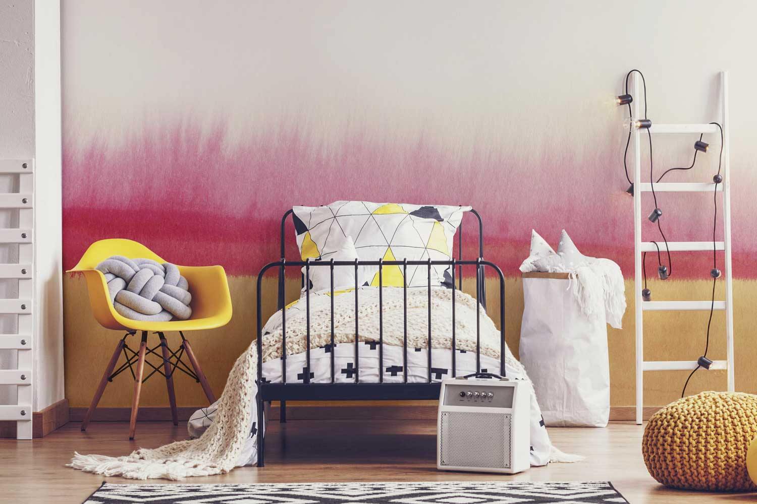 Outback Color Block Wallpaper Mural - Watercolor Murals - Eazywallz