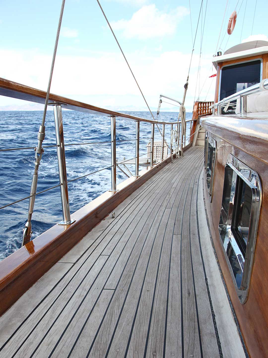 Ship Deck Wall Mural | Sailing Wall Murals | Eazywallz