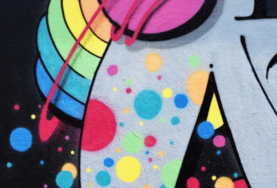 Space Graffiti Wall Mural | Eazywallz