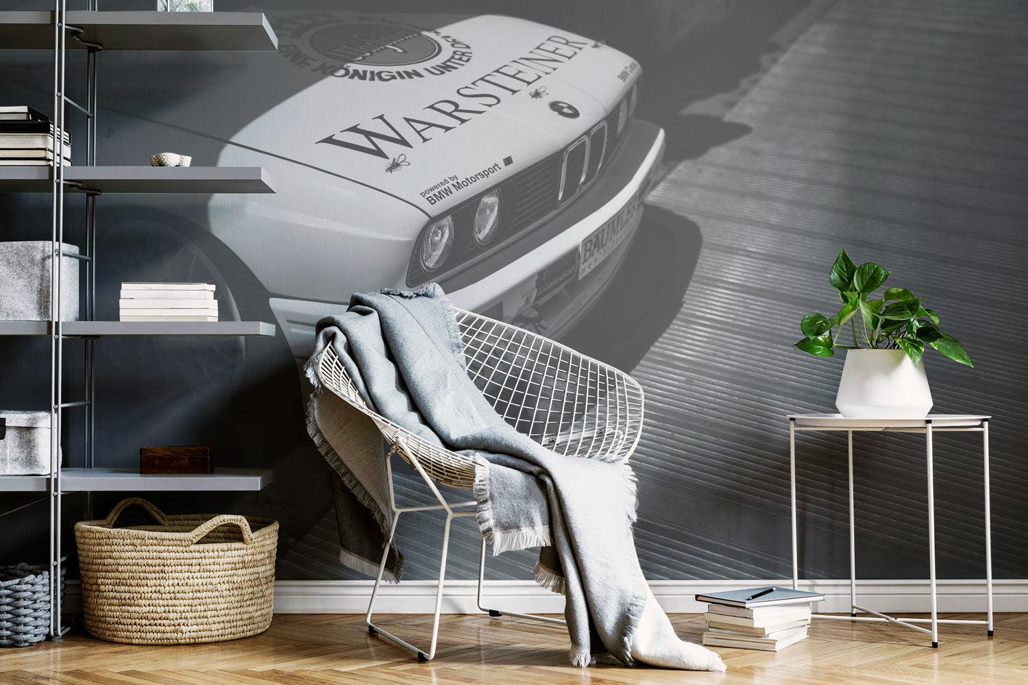 Vintage BMW Wall Mural | Sports Car Wall Murals | Eazywallz